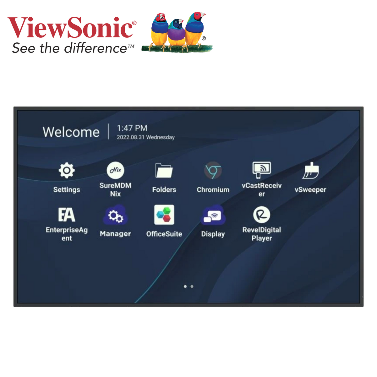 ViewSonic CDE30 Series 4K Presentation Display – ACE x AV.SG