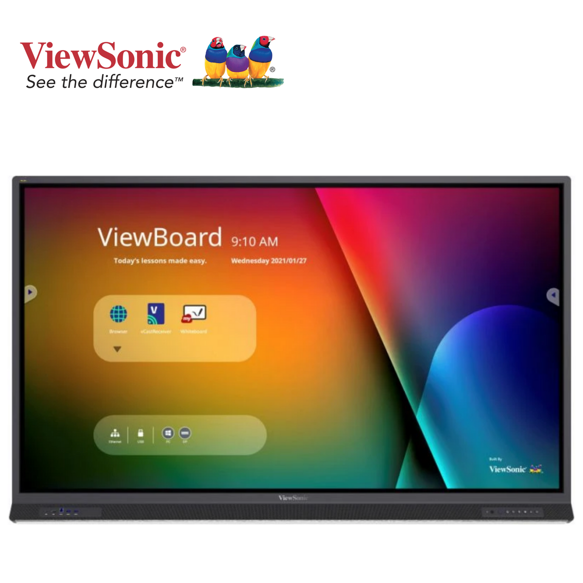 ViewSonic 75"/86" 4K Interactive Display – ACE x AV.SG