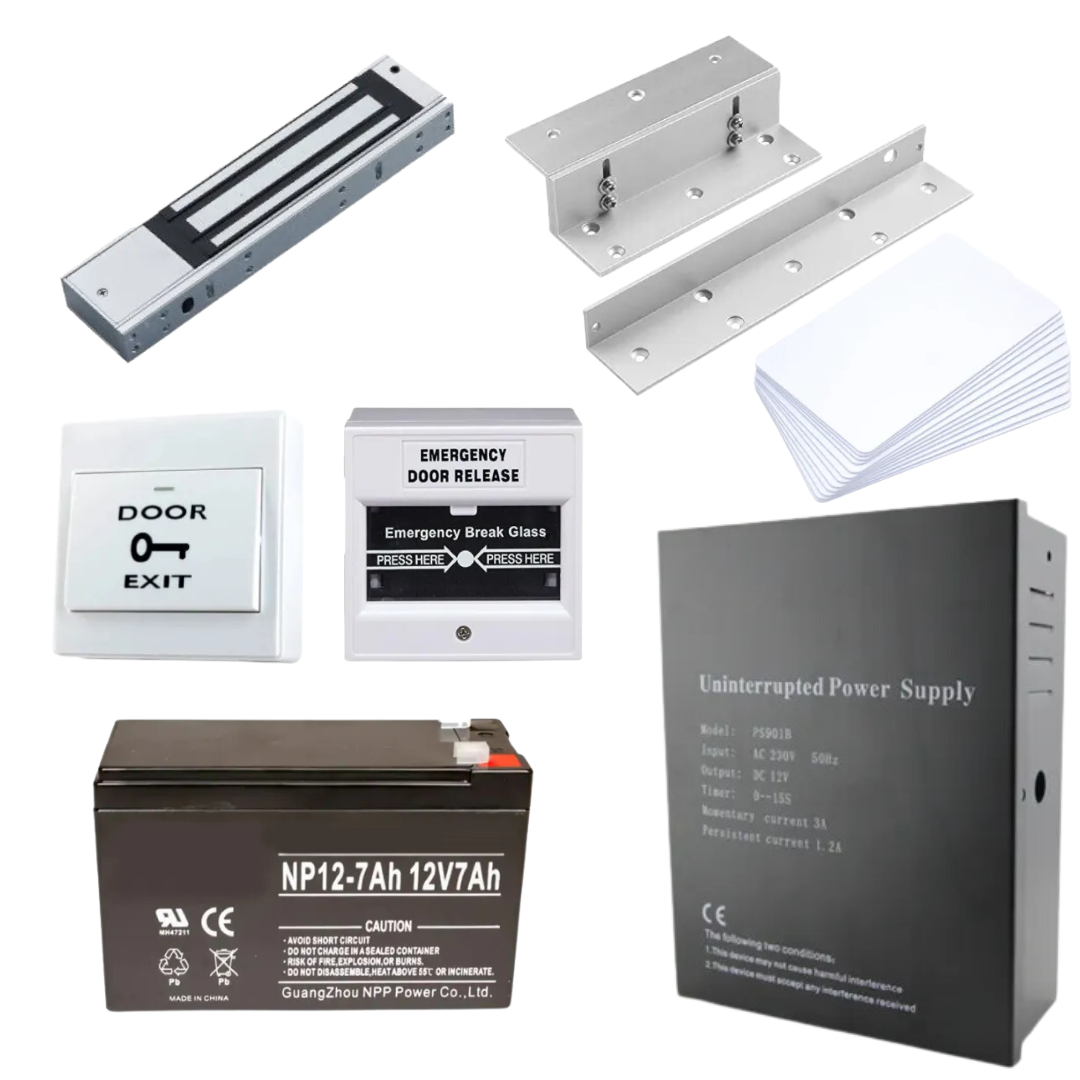 Single Leaf Door EM Lock Bundle (1 Lock Body + 1 Bracket) – ACE x AV.SG