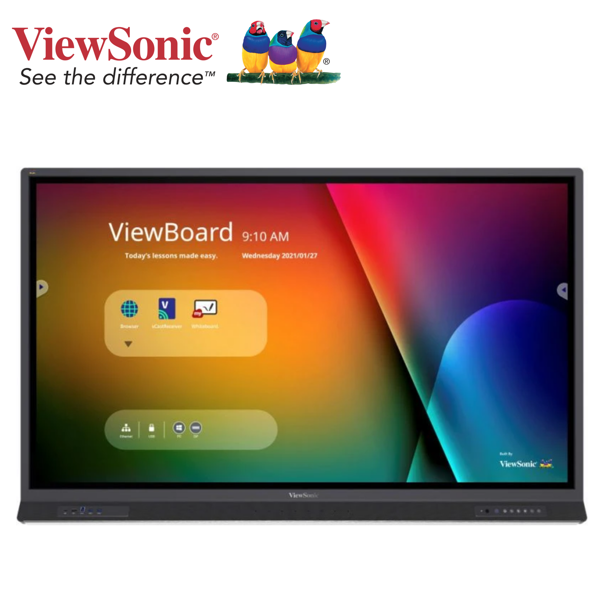 ViewSonic IFP52-1A Series ViewBoard 4K Interactive Display – ACE x AV.SG