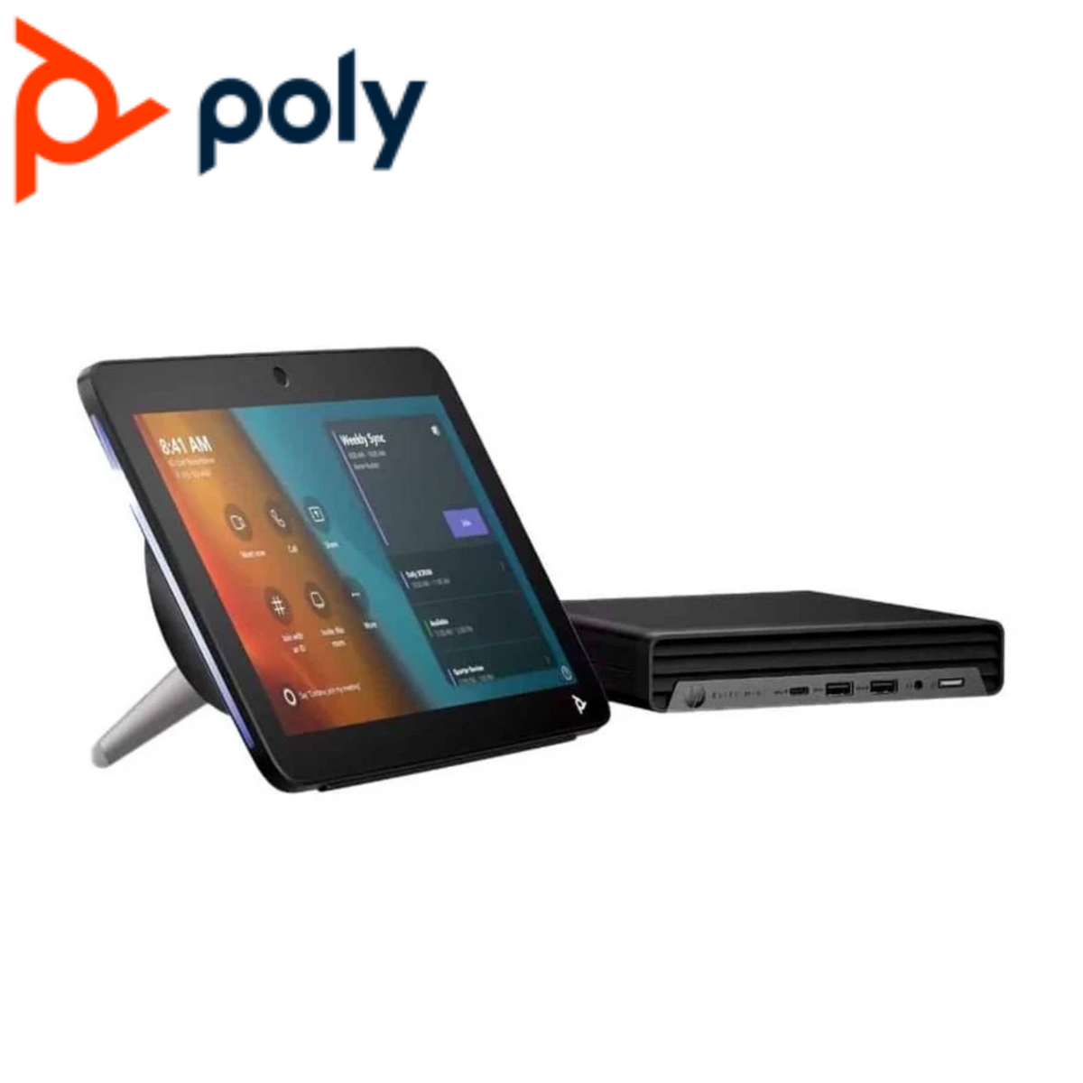 Poly Studio Base Kit G9 Plus for Microsoft Teams HP Mini IP PC w/TC10 ...